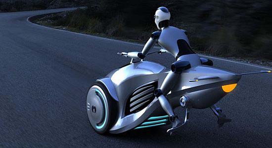 BIKE WALE WALLPAPERS: moon rider-concept-electric-vehicle